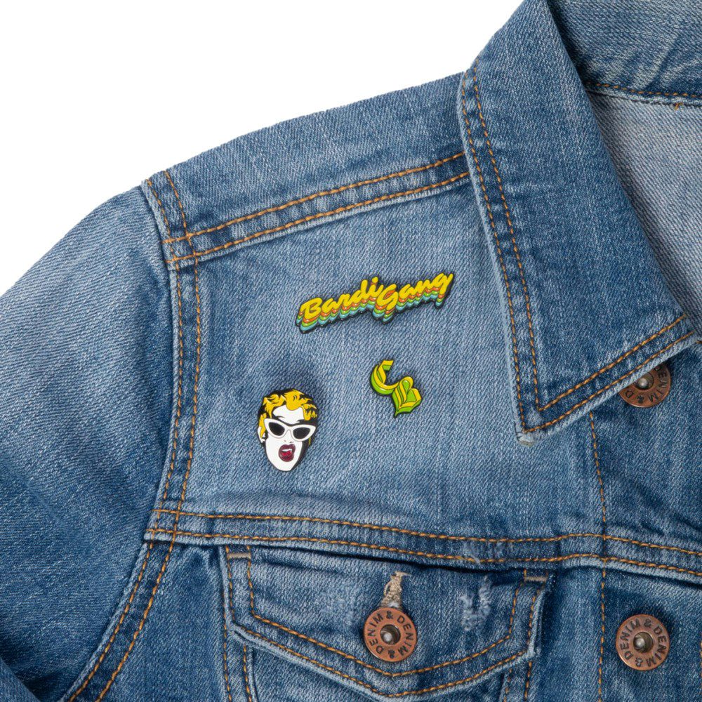 Cardi B Enamel Pin Set