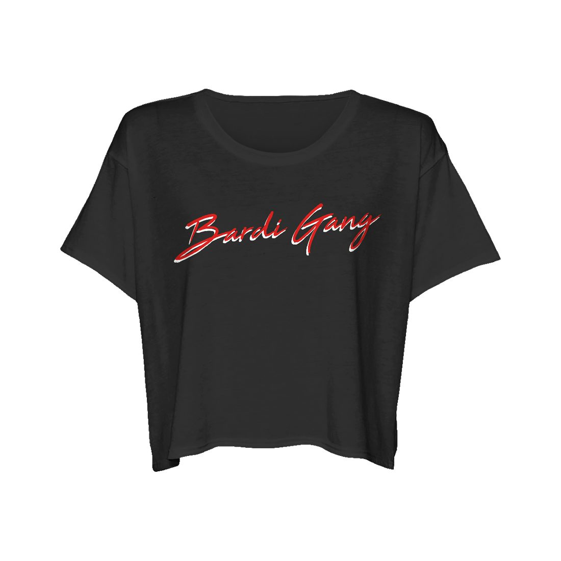 Cardi B Bardi Gang Crop Top