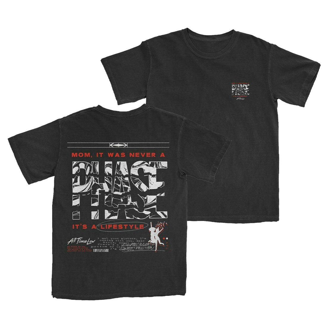 All time Low Merch Shirts, Hats, & Albums Store