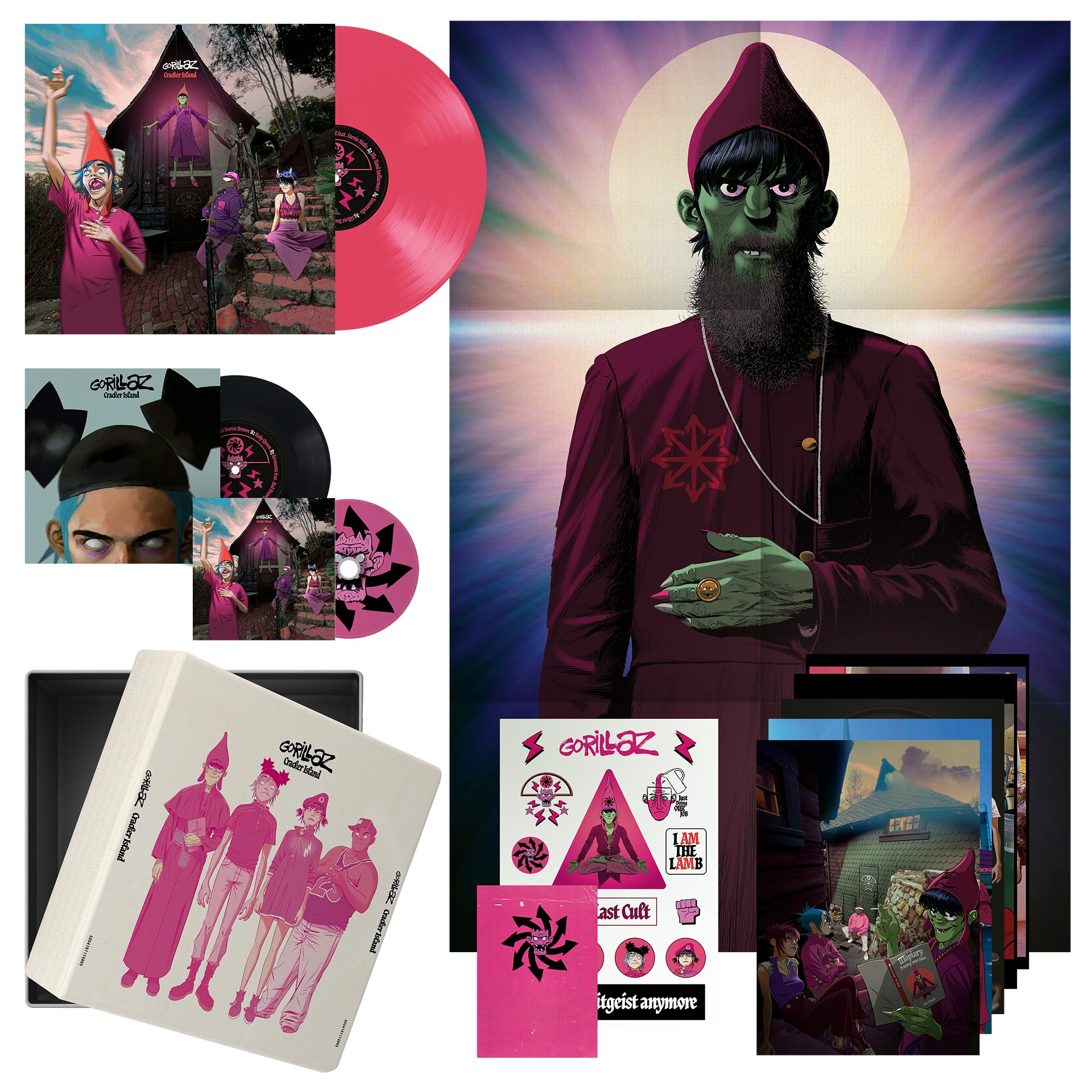 Gorillaz Cracker Island Deluxe Vinyl Box Set