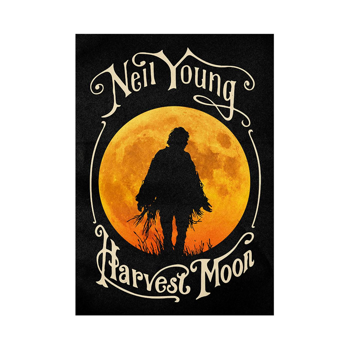 Neil Young Harvest Moon Poster