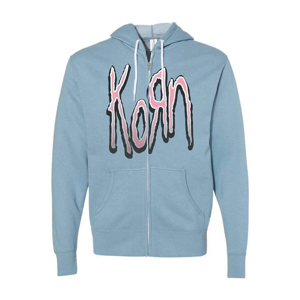 Korn Logo Zip Hoodie