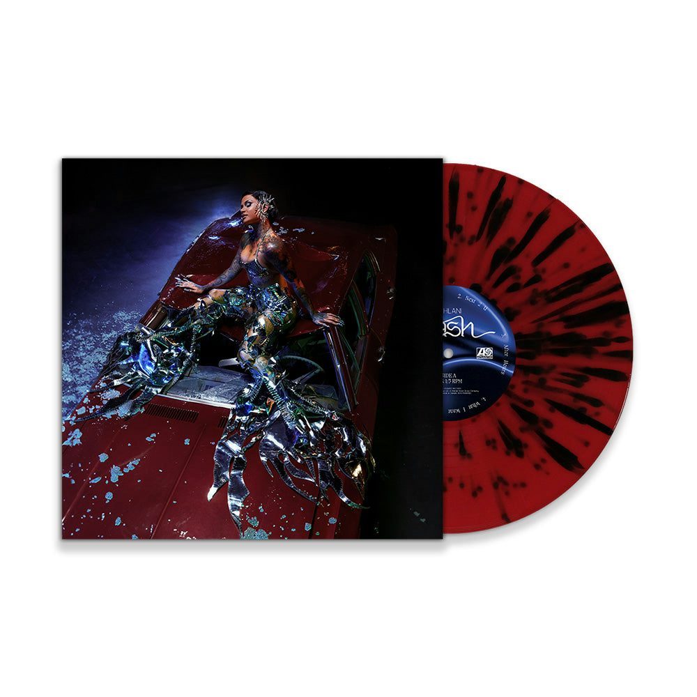 Kehlani Crash Limited Edition Red with Black Splatter Vinyl