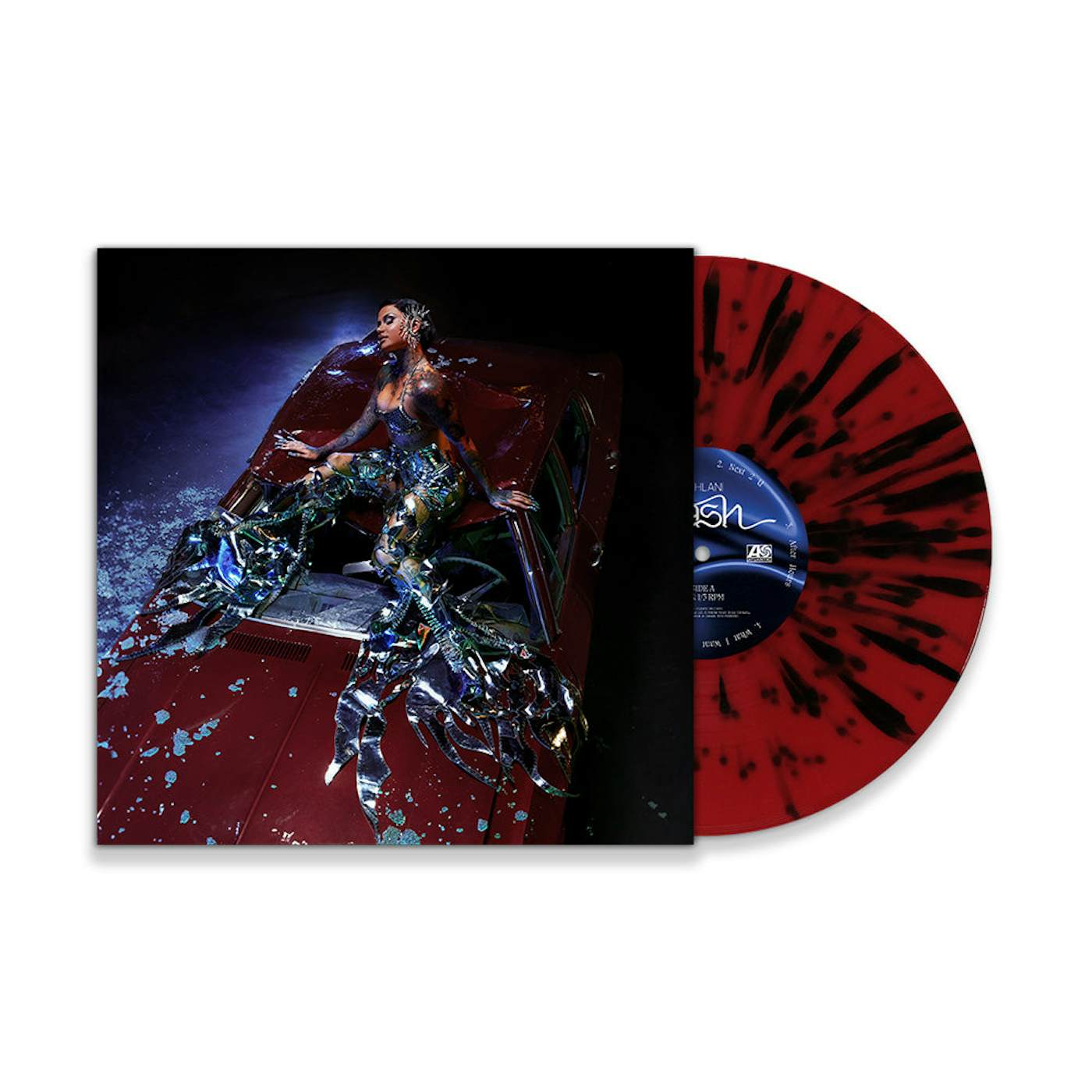 Kehlani Crash Limited Edition Red with Black Splatter Vinyl