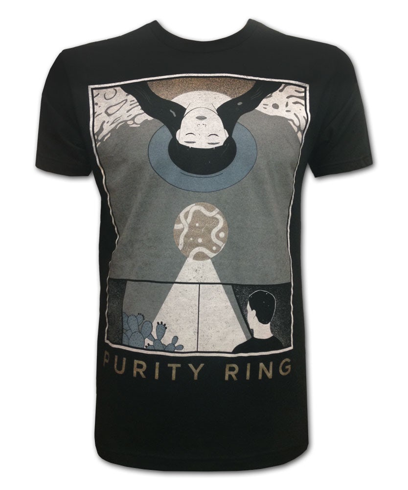 Purity Ring Metallic Higher Being T Shirt