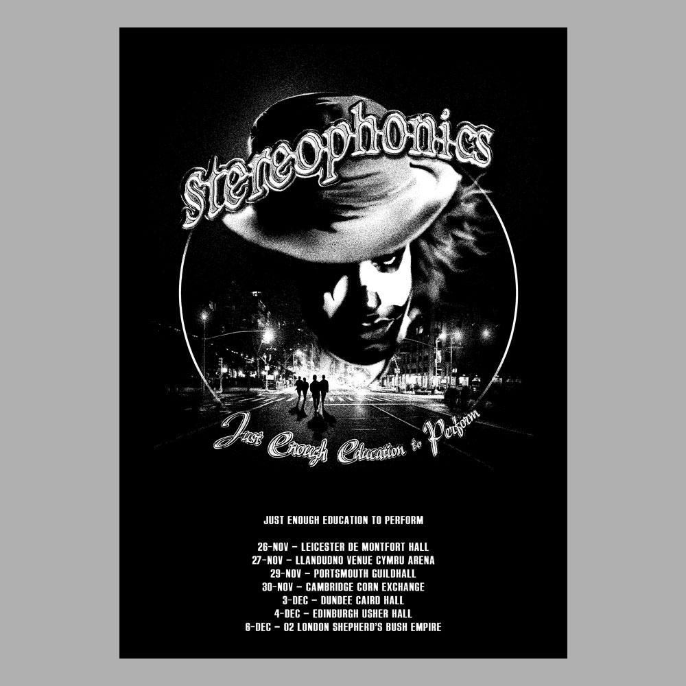 Stereophonics MR WRITER ANNIVERSARY A2 POSTER