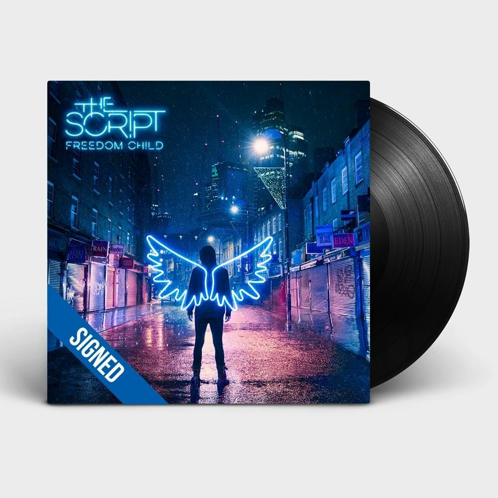 The Script FREEDOM CHILD - SIGNED LP (Vinyl)