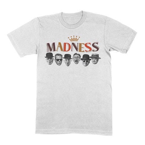 Madness Heads White T-Shirt