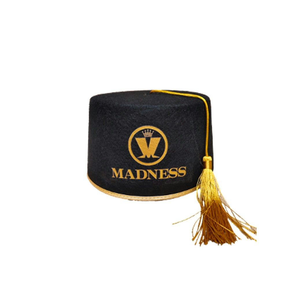 Madness Circle M Fez Hat Black