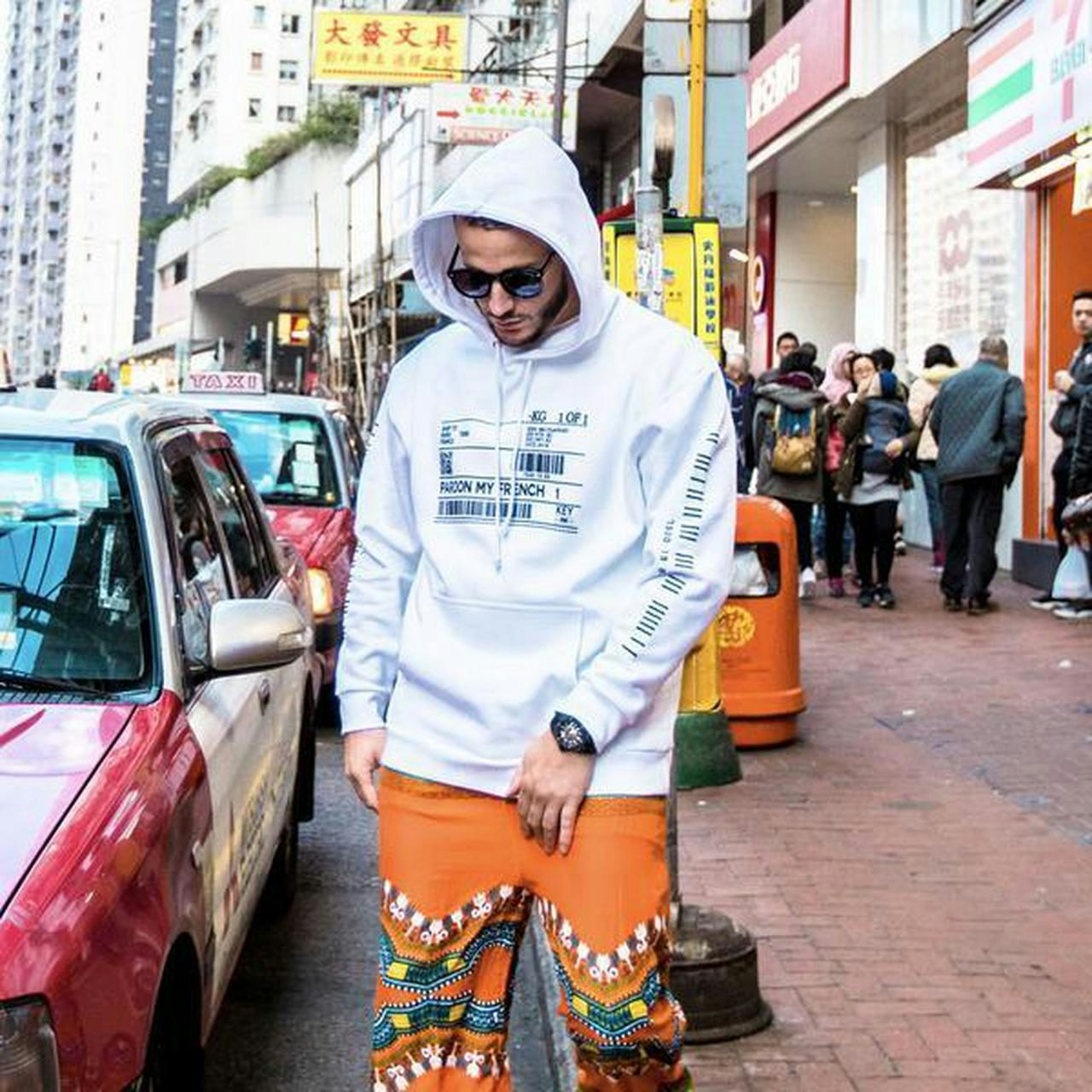 DJ Snake PARDON MY FRENCH BAR CODE HOODIE