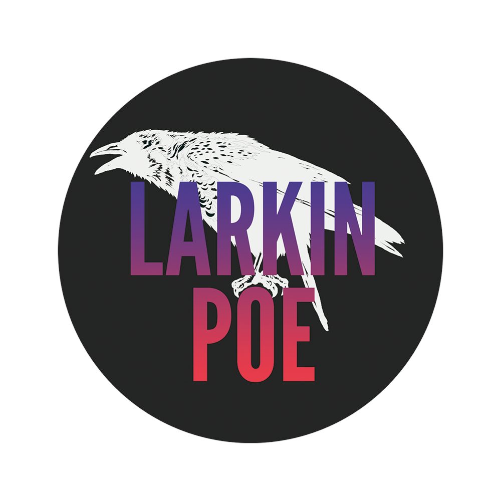 Larkin Poe Raven Sticker