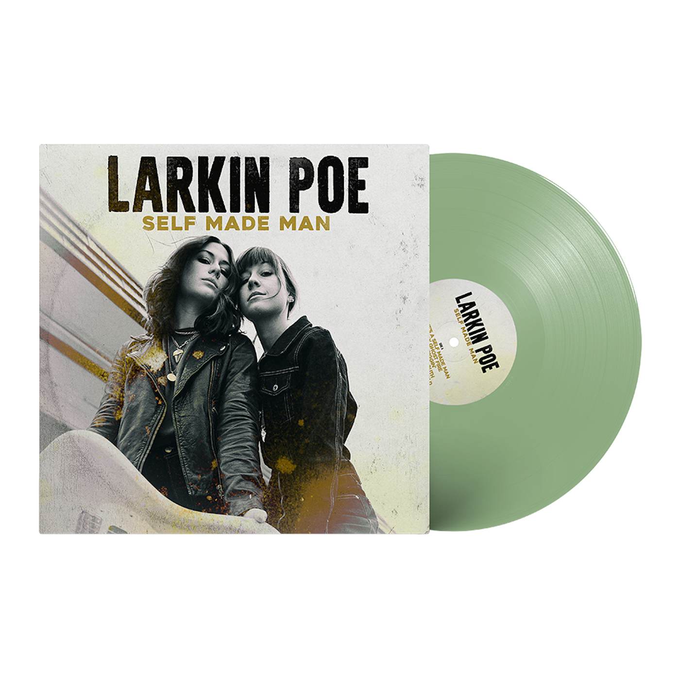 Larkin Poe Self Made Man Reissue Olive Green Color Vinyl