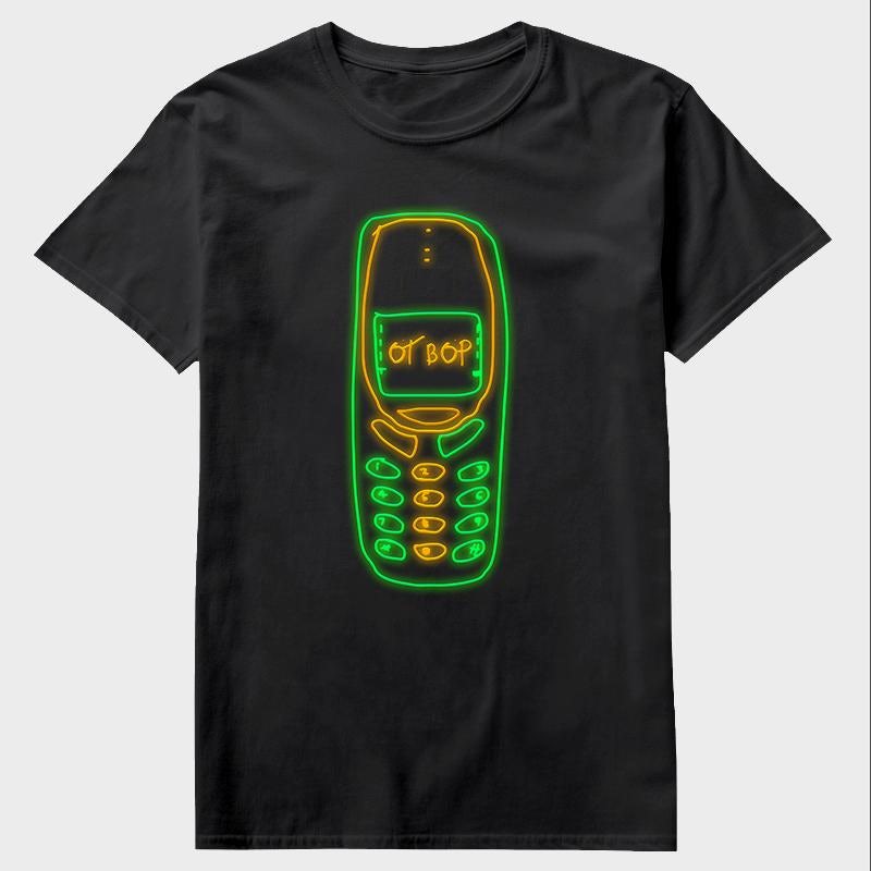 NSG OT BOP Black Tee
