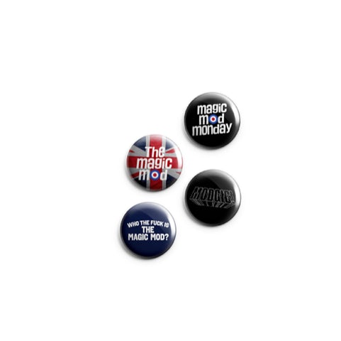 The Magic Mod Magic Mod Badge set