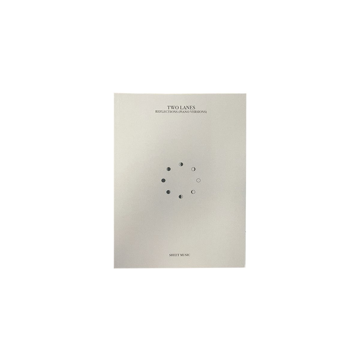 TWO LANES sheet music of "Reflections (Piano Versions)"