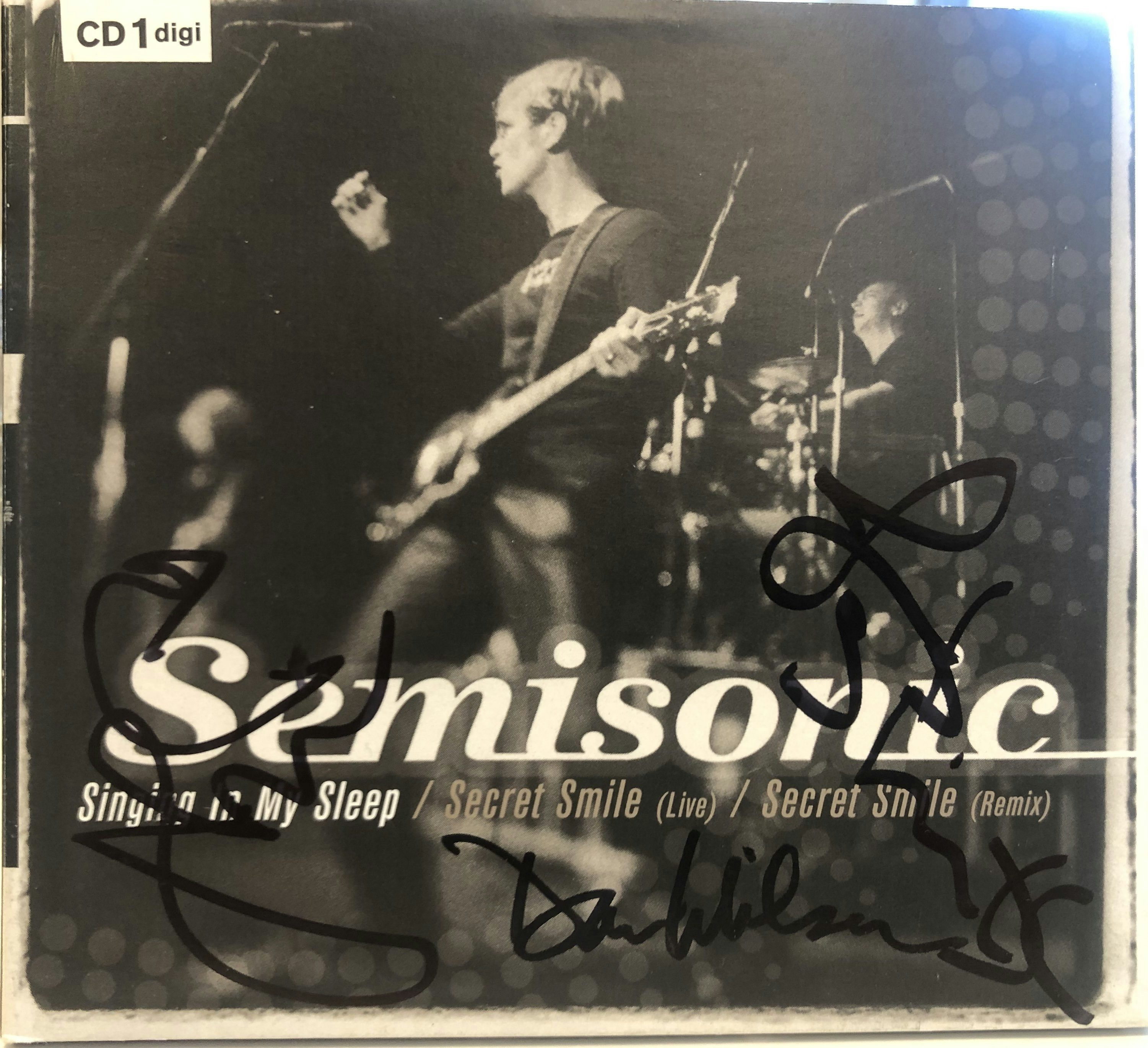 Semisonic “Singing In My Sleep” CD1 Single Signed — 3 tracks, only 2 ...