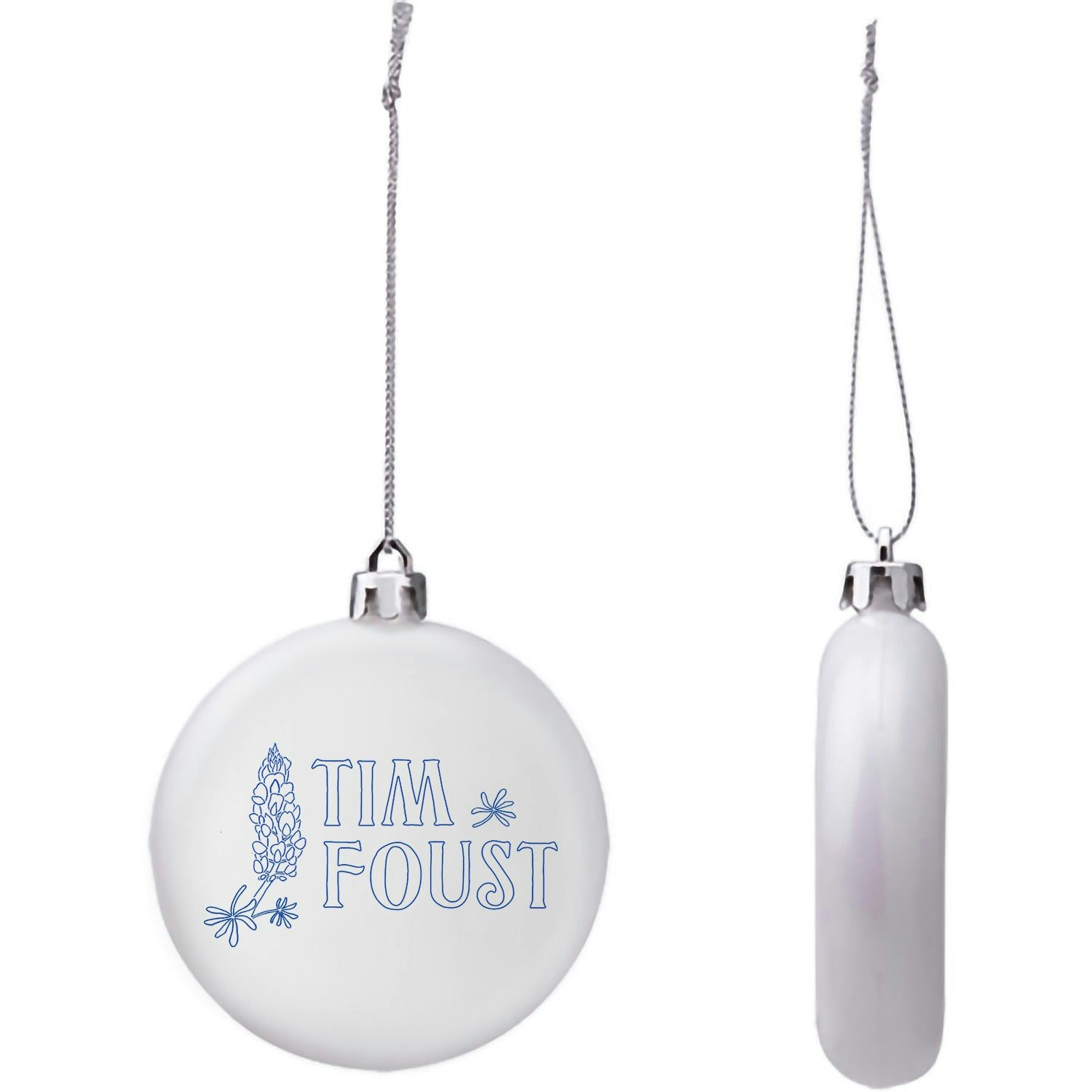 Tim Foust - Logo Disk Ornament