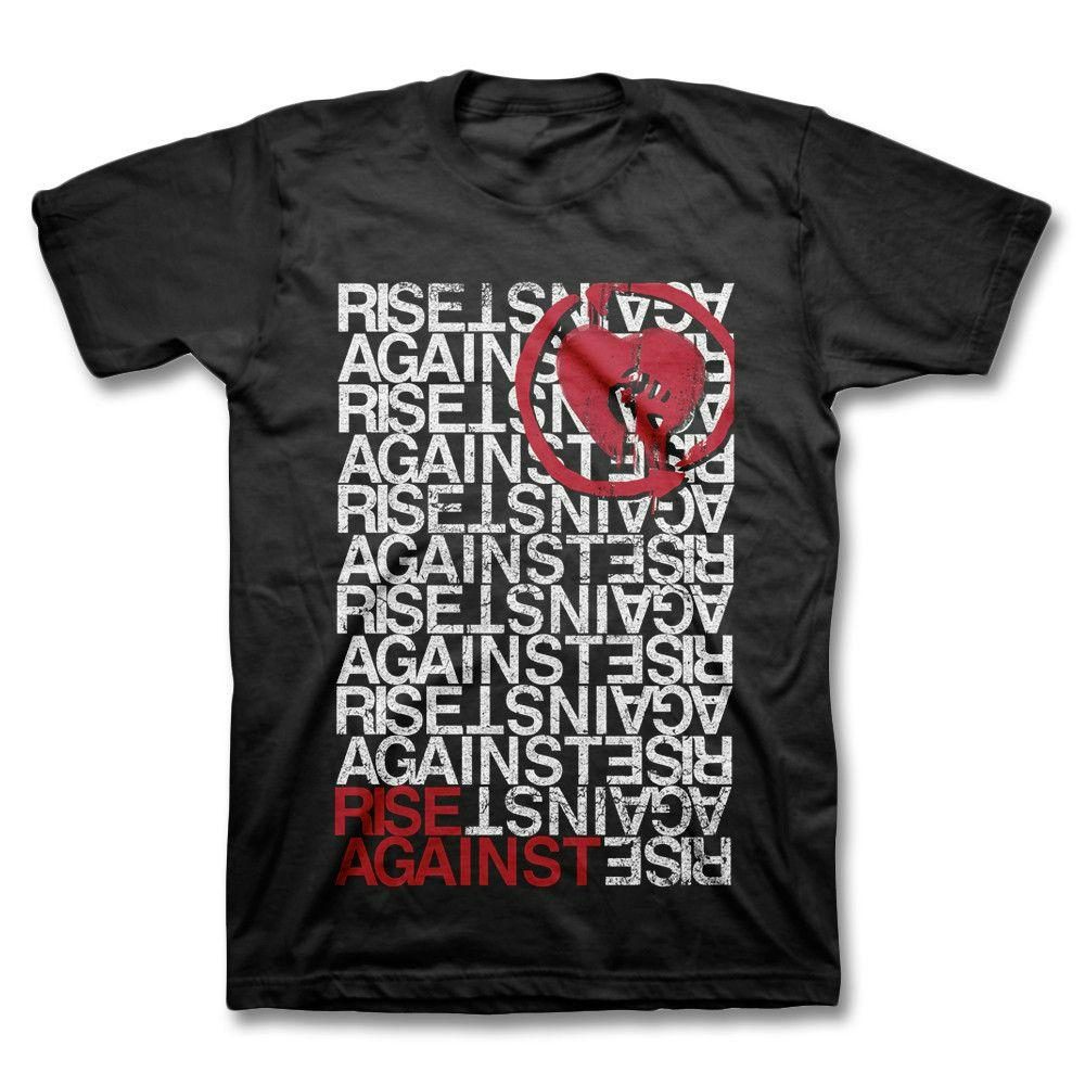 Rise Against Stacked Logo T-shirt