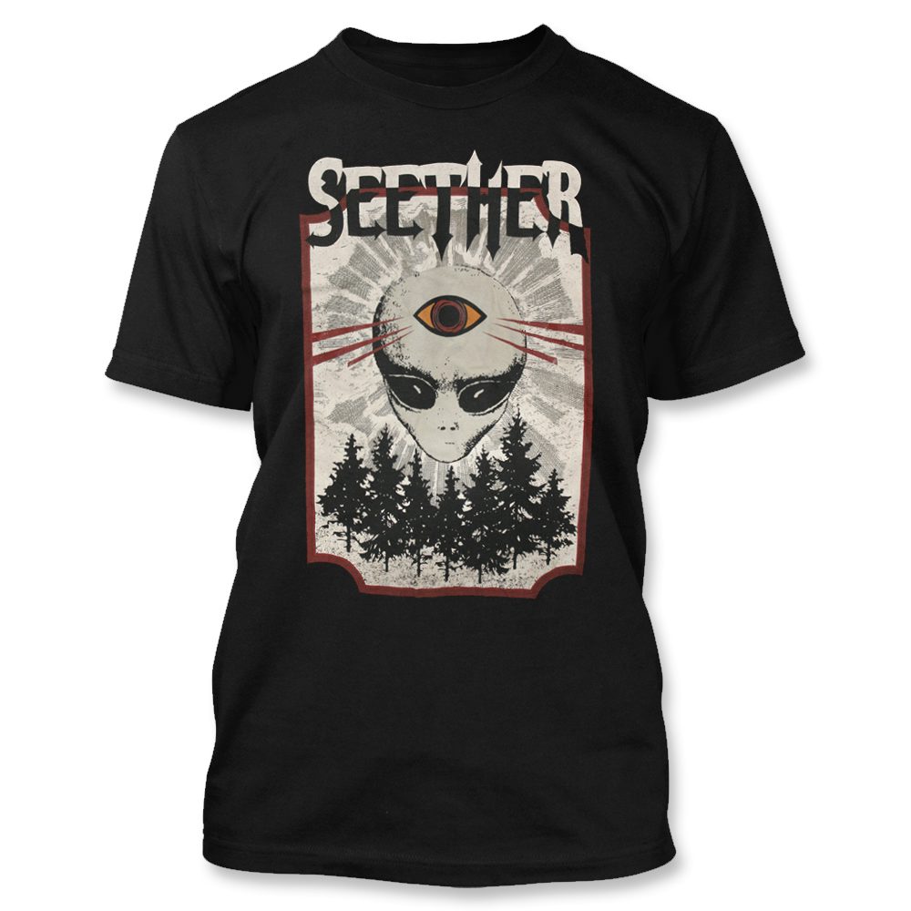 Seether Alien Third Eye T-Shirt