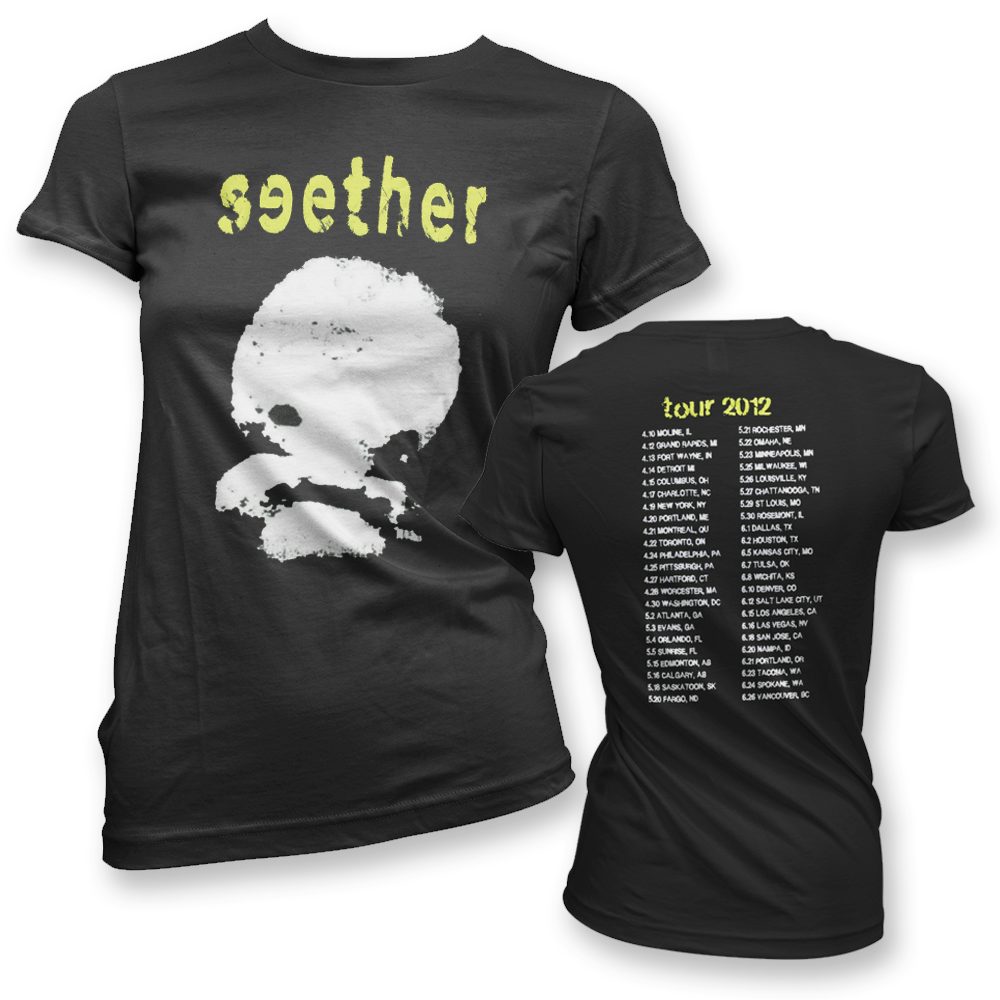 Seether Mushroom Cloud Tour T-Shirt - Women's