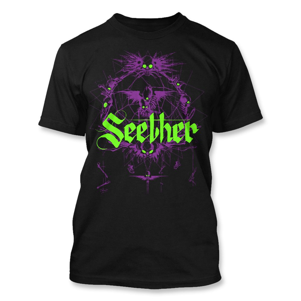 Seether Dreamcatcher T-Shirt (Purple)