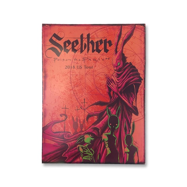 Seether 2018 World Tour Poster