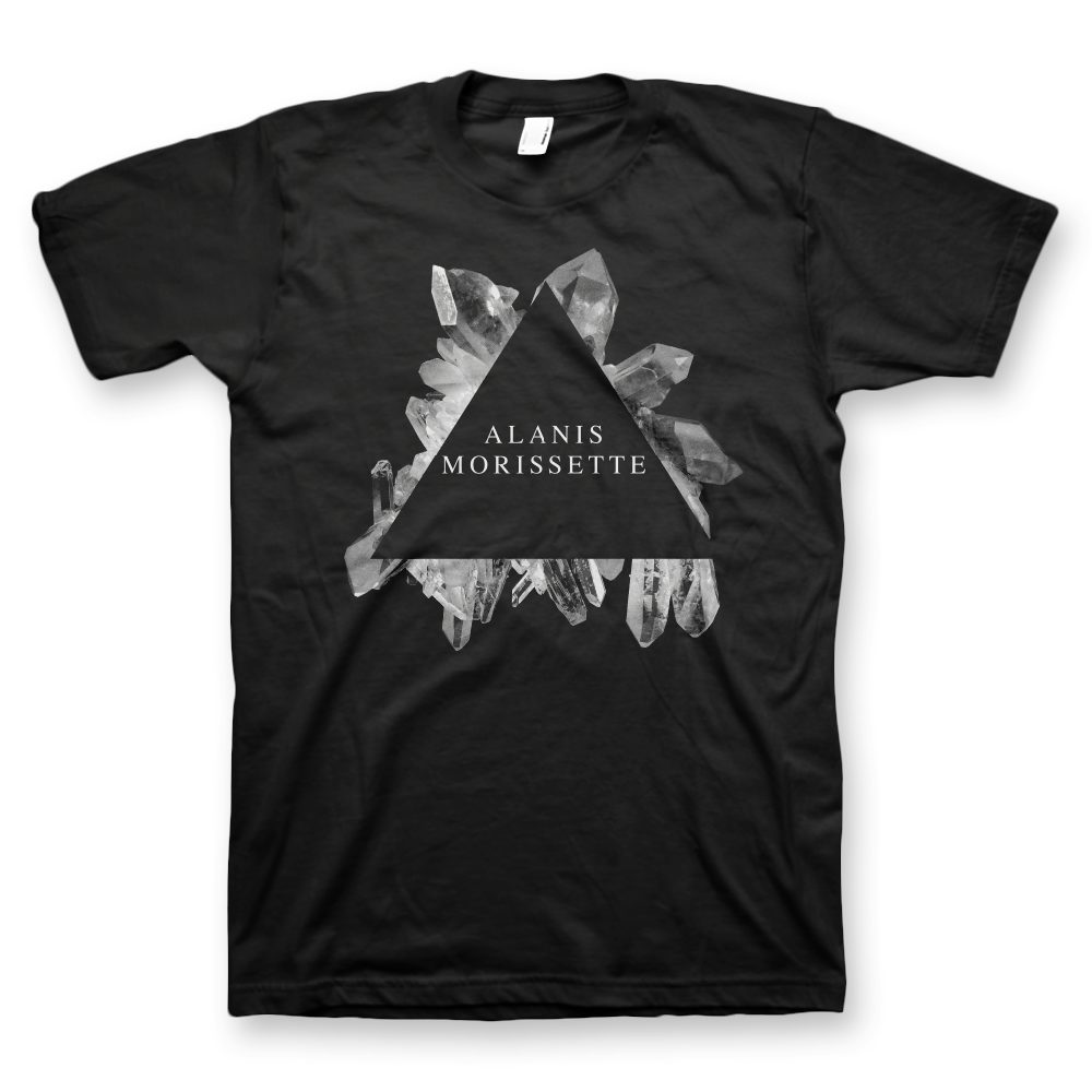 Alanis Morissette Gem Triangle T-Shirt - Men's (Black)