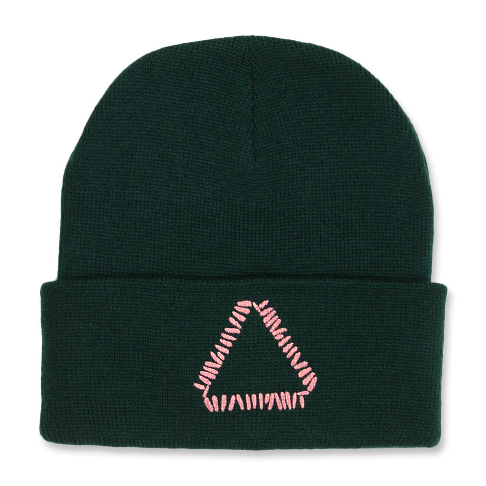 Warpaint Triangle Logo Beanie (Forest Green)