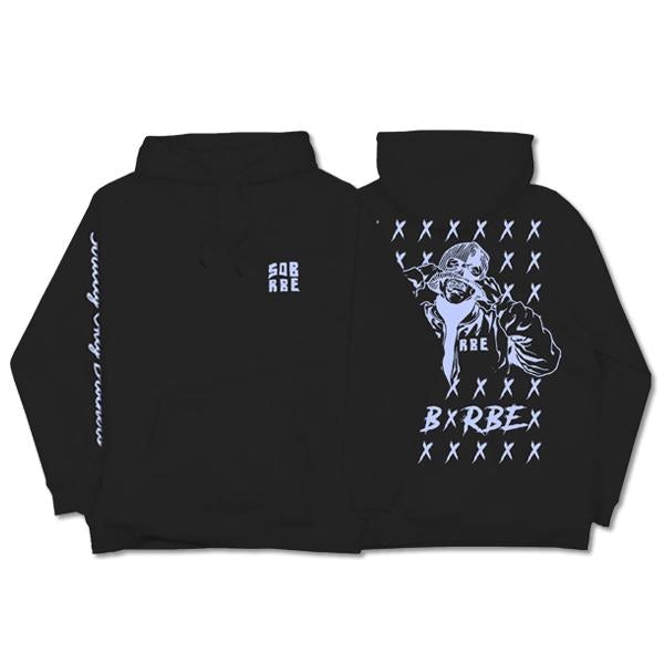 SOB X RBE BALACLAVA PULLOVER HOODIE - BLACK