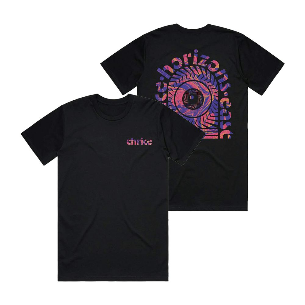Thrice HORIZON SHRINE EYE BLACK TEE