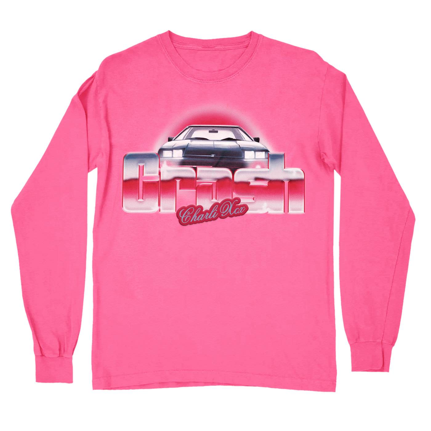 Charli XCX Crash Pink Long Sleeve