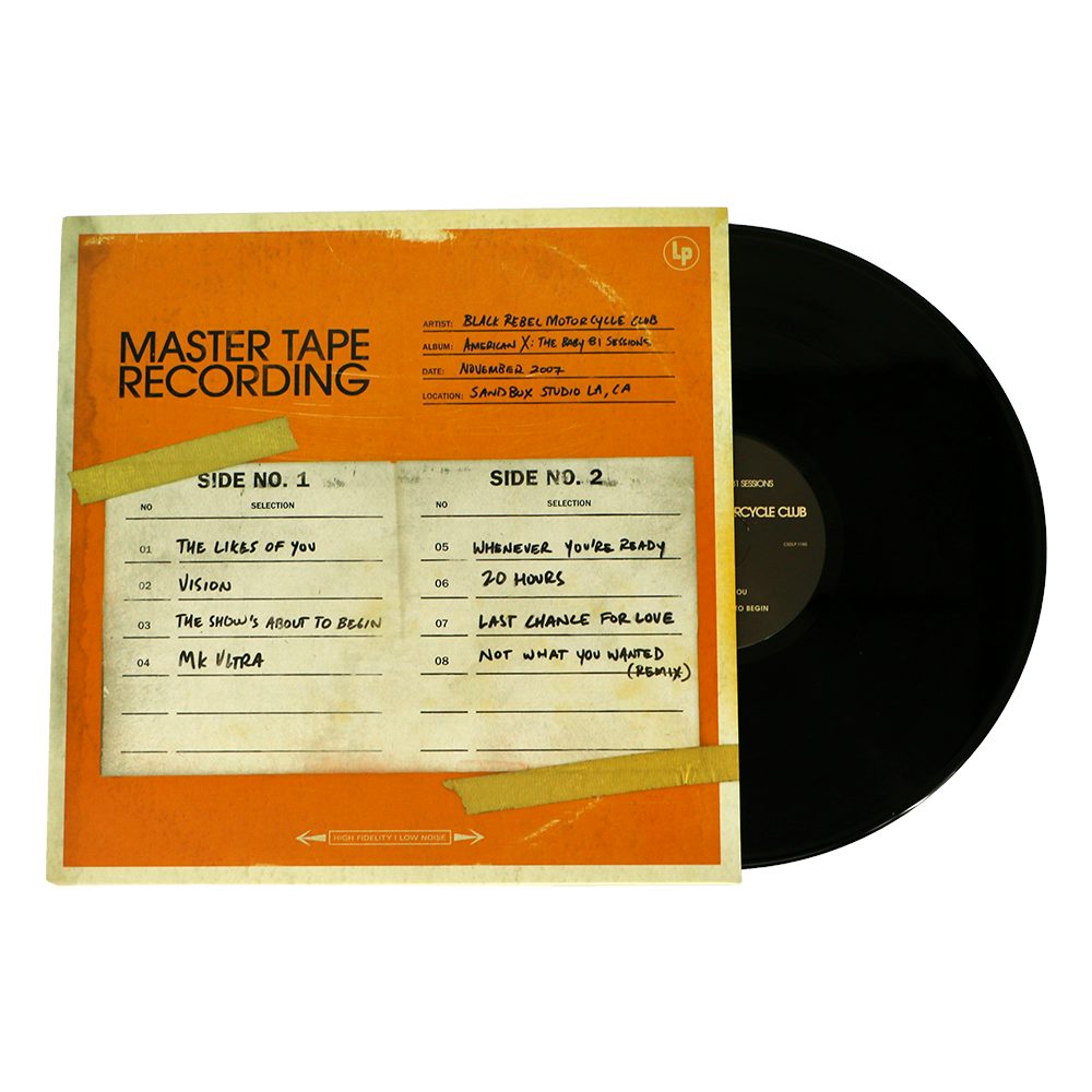 Black Rebel Motorcycle Club American X (Baby 81 Sessions) Black Vinyl