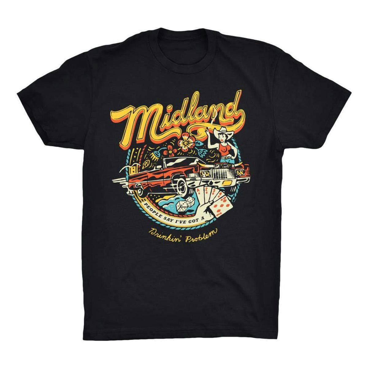 Midland Drinkin' Problem T-Shirt