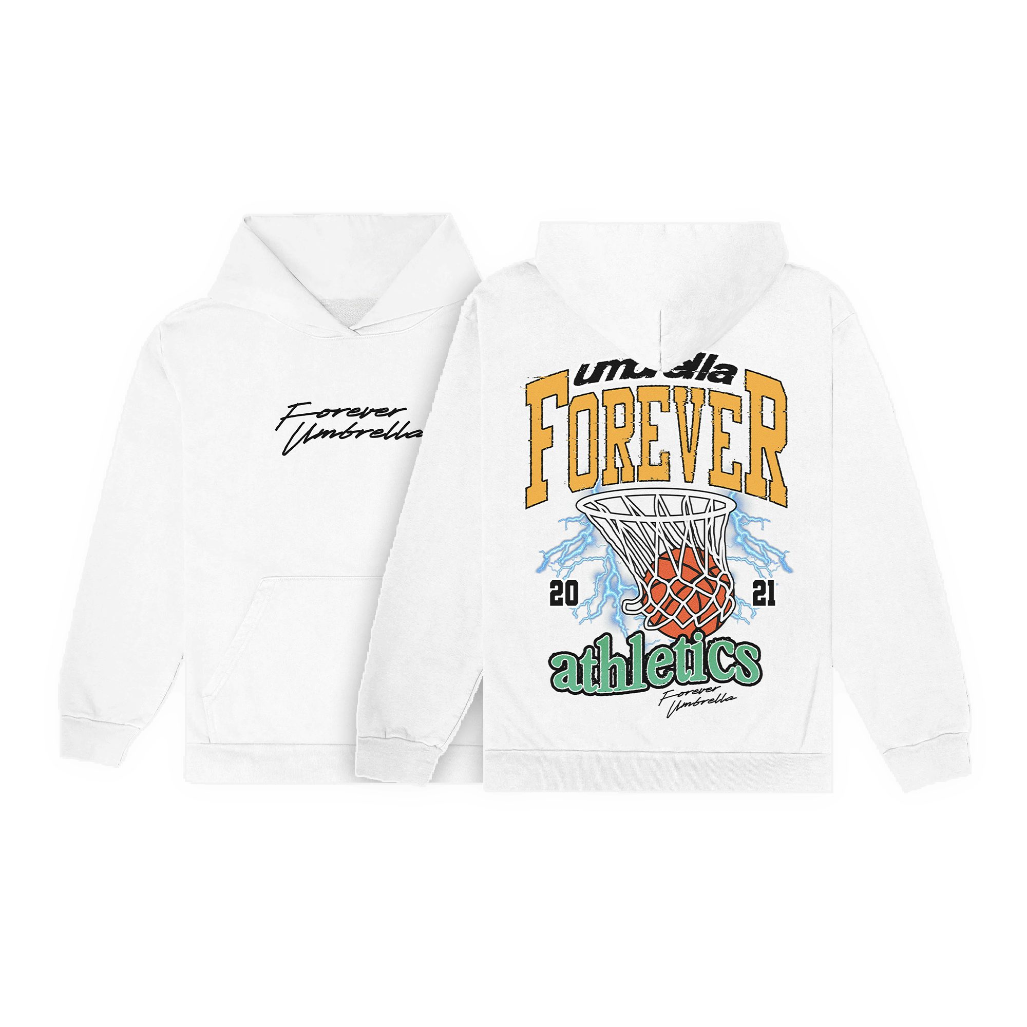 Tory Lanez Forever Umbrella BBALL White Hood