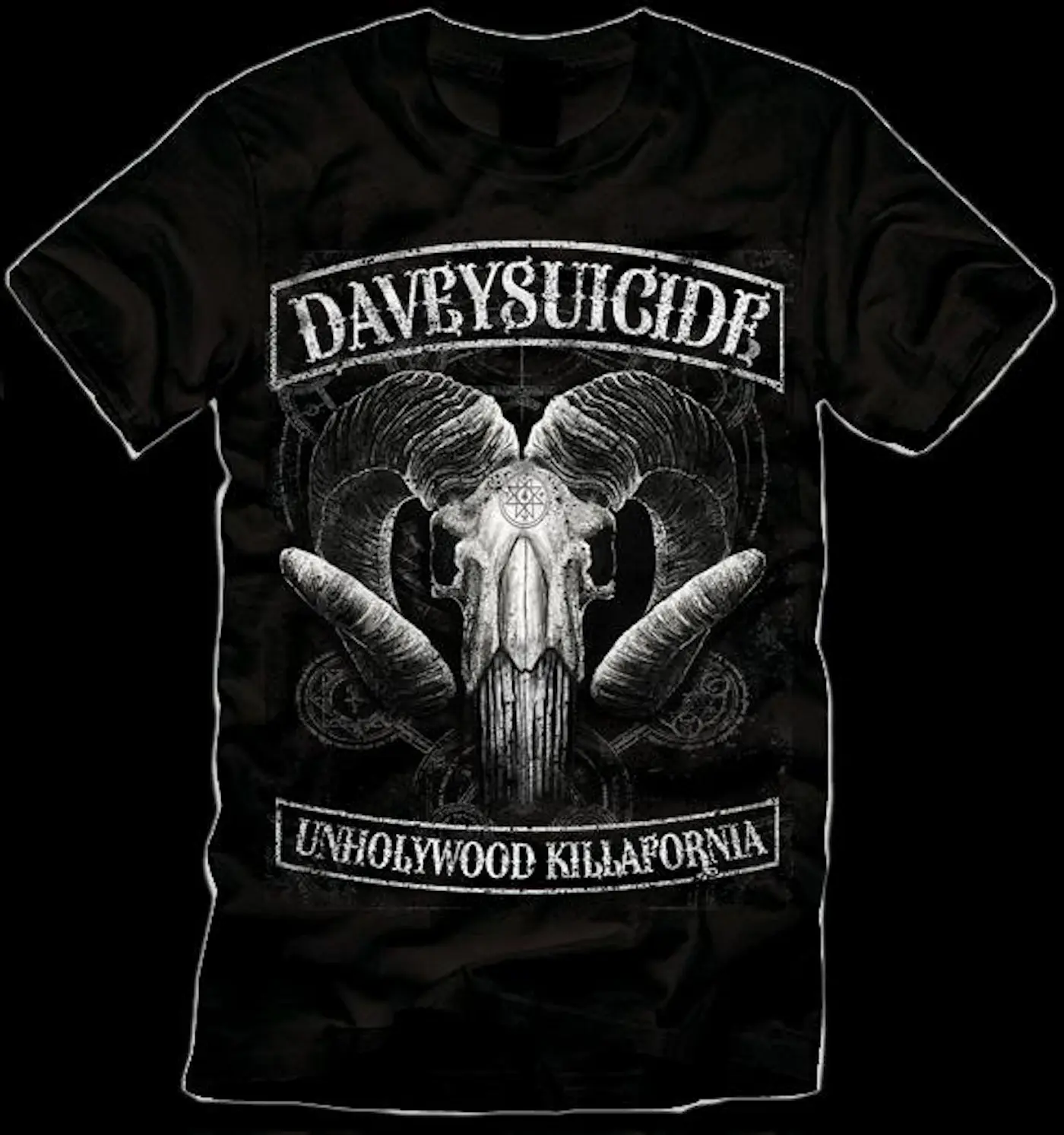 Davey Suicide Ram Skull T-Shirt