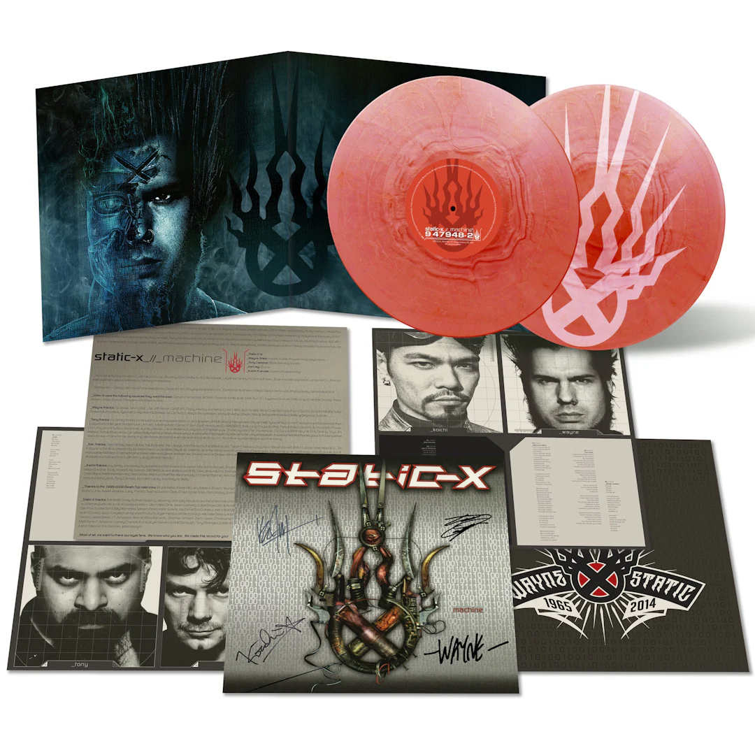 Static-X Machine (20th Anniversary Edition) Signed Vinyl