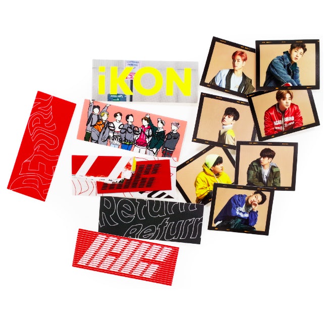 [RETURN] iKON STICKER SET