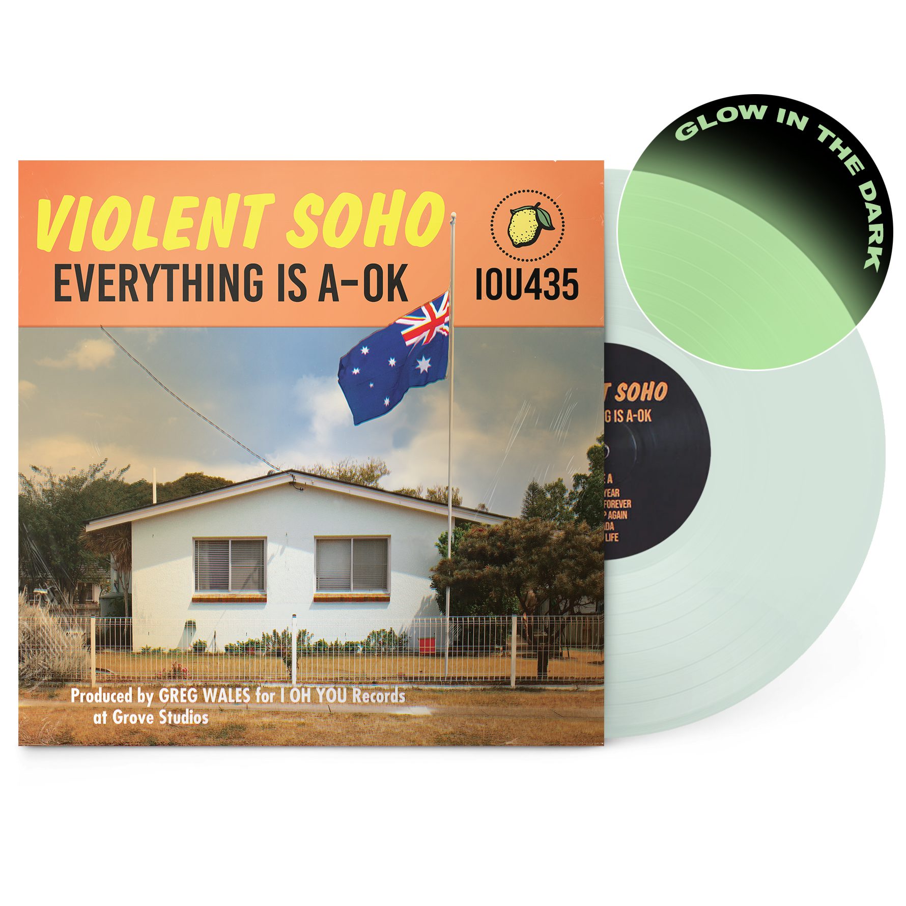 Violent Soho Everything Is A-OK 12" Vinyl (Glow In The Dark)