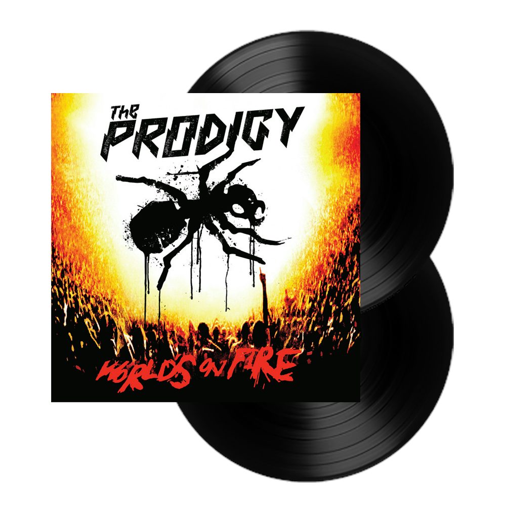 The Prodigy World's On Fire: Live At Milton Keynes Bowl 2LP Vinyl
