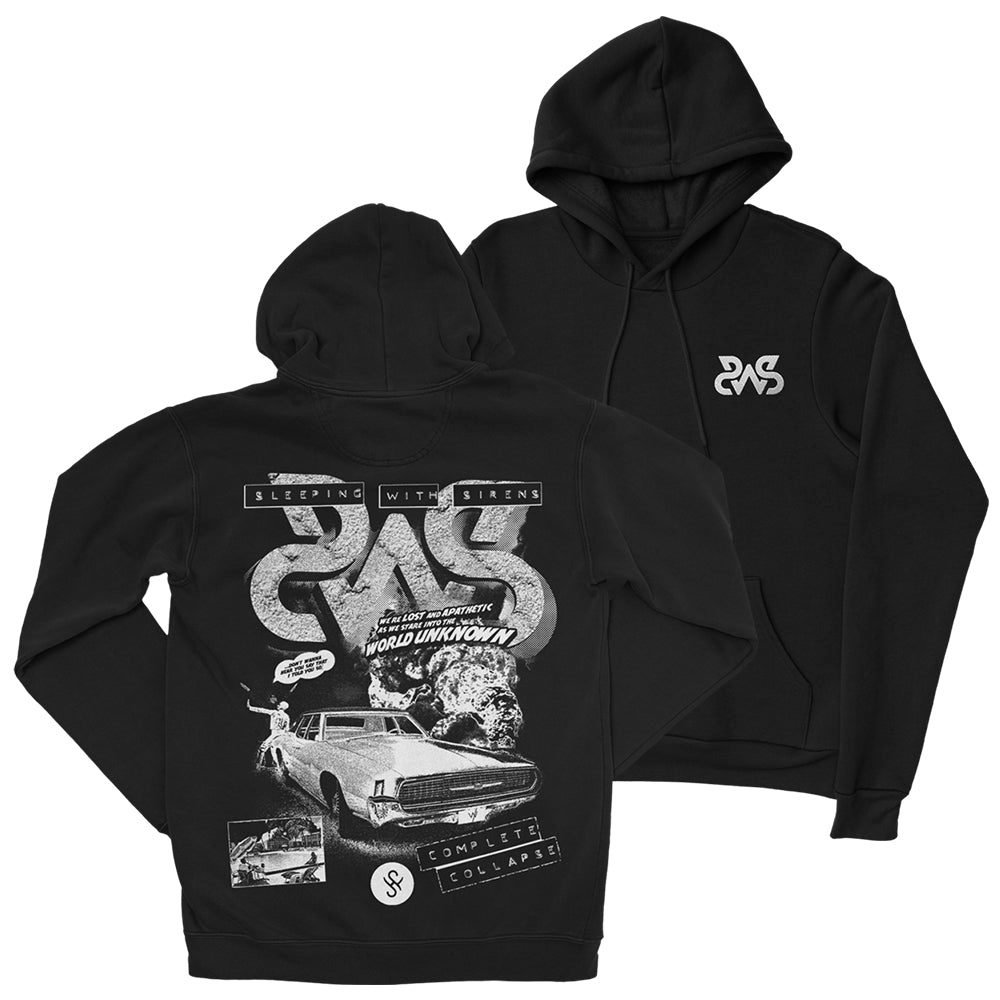 Sleeping With Sirens Apathetic Hoodie (Black)