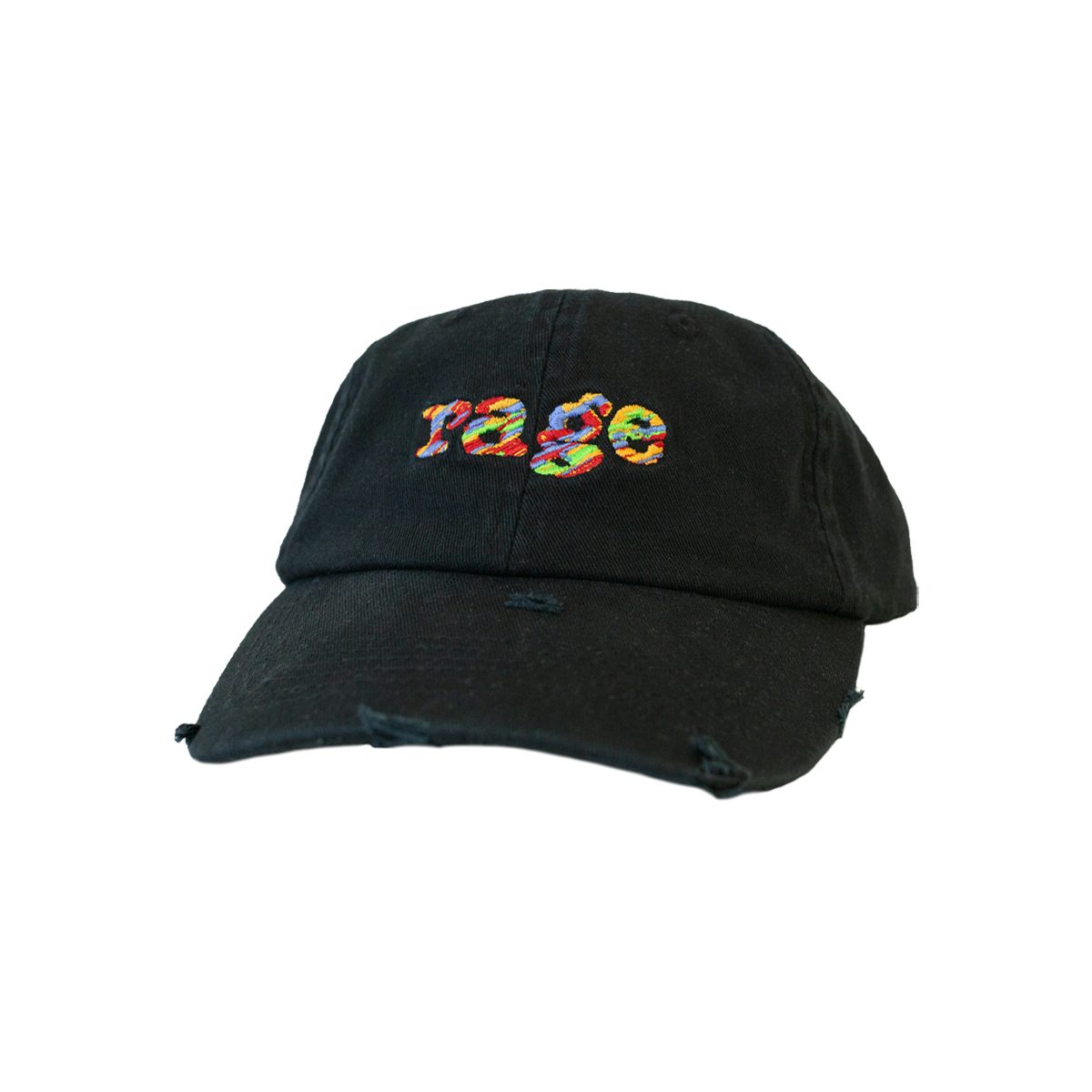 Rage Vintage Distressed Hat (Black)
