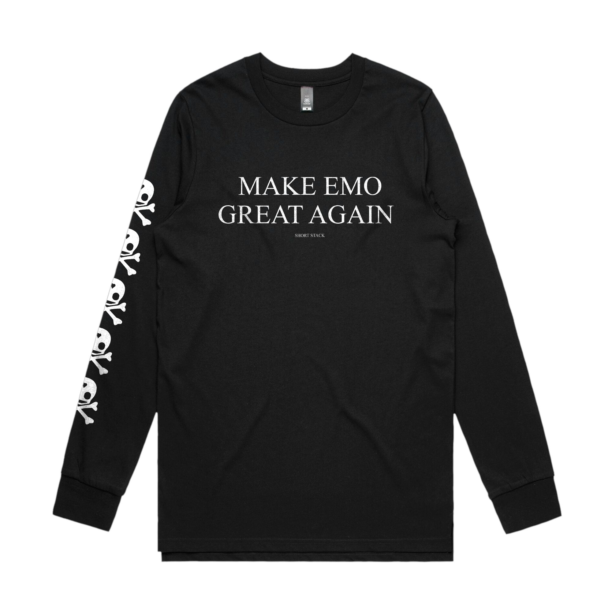 Short Stack MEGA Longsleeve (Black)