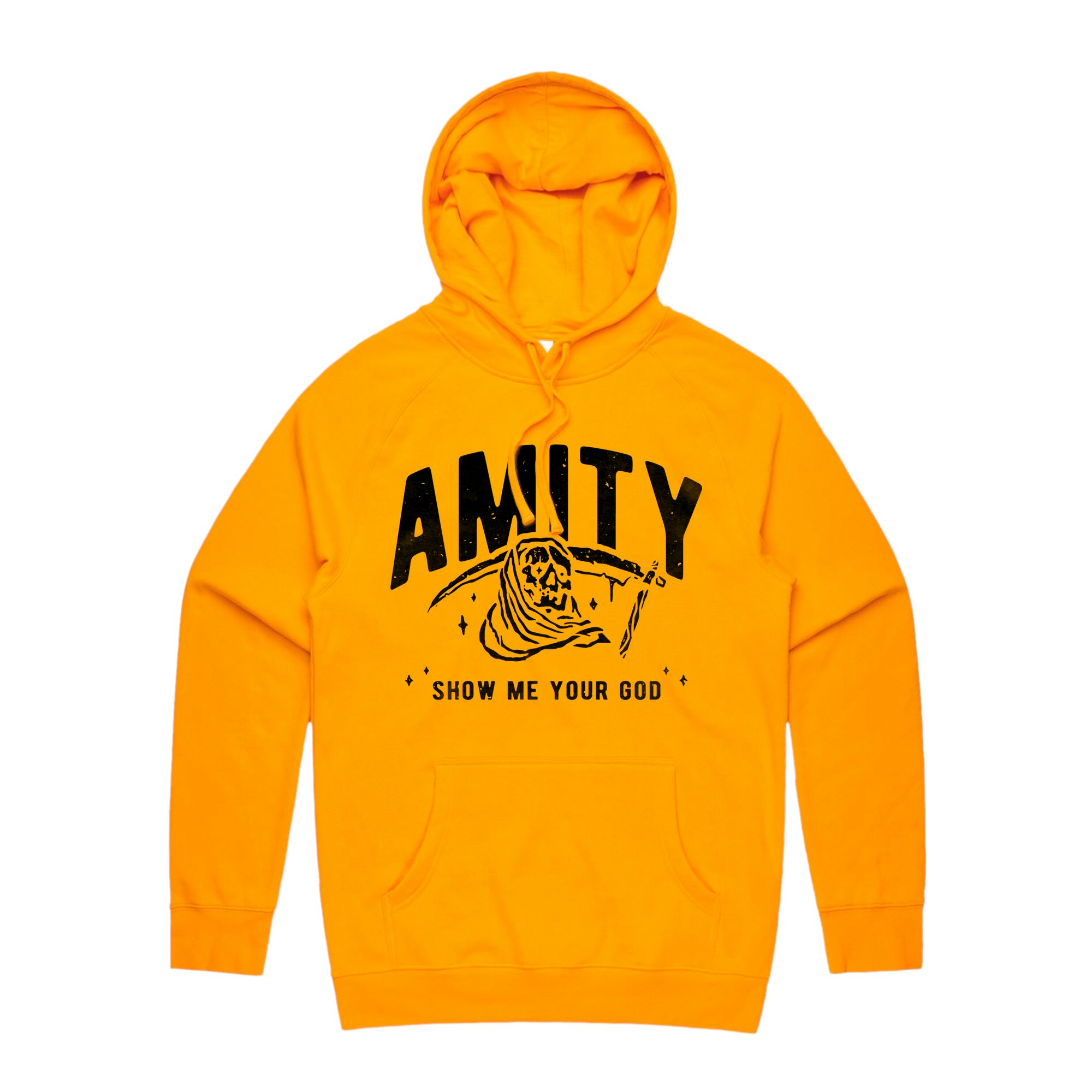 The Amity Affliction Show Me Your God Hoodie (Yellow) + Album Digital ...