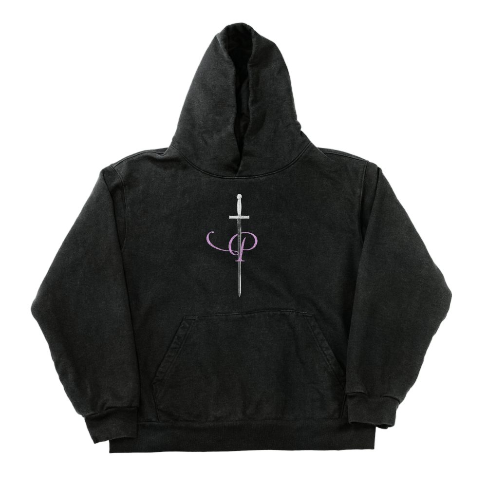 Poppy Flicker Hoodie (Black)