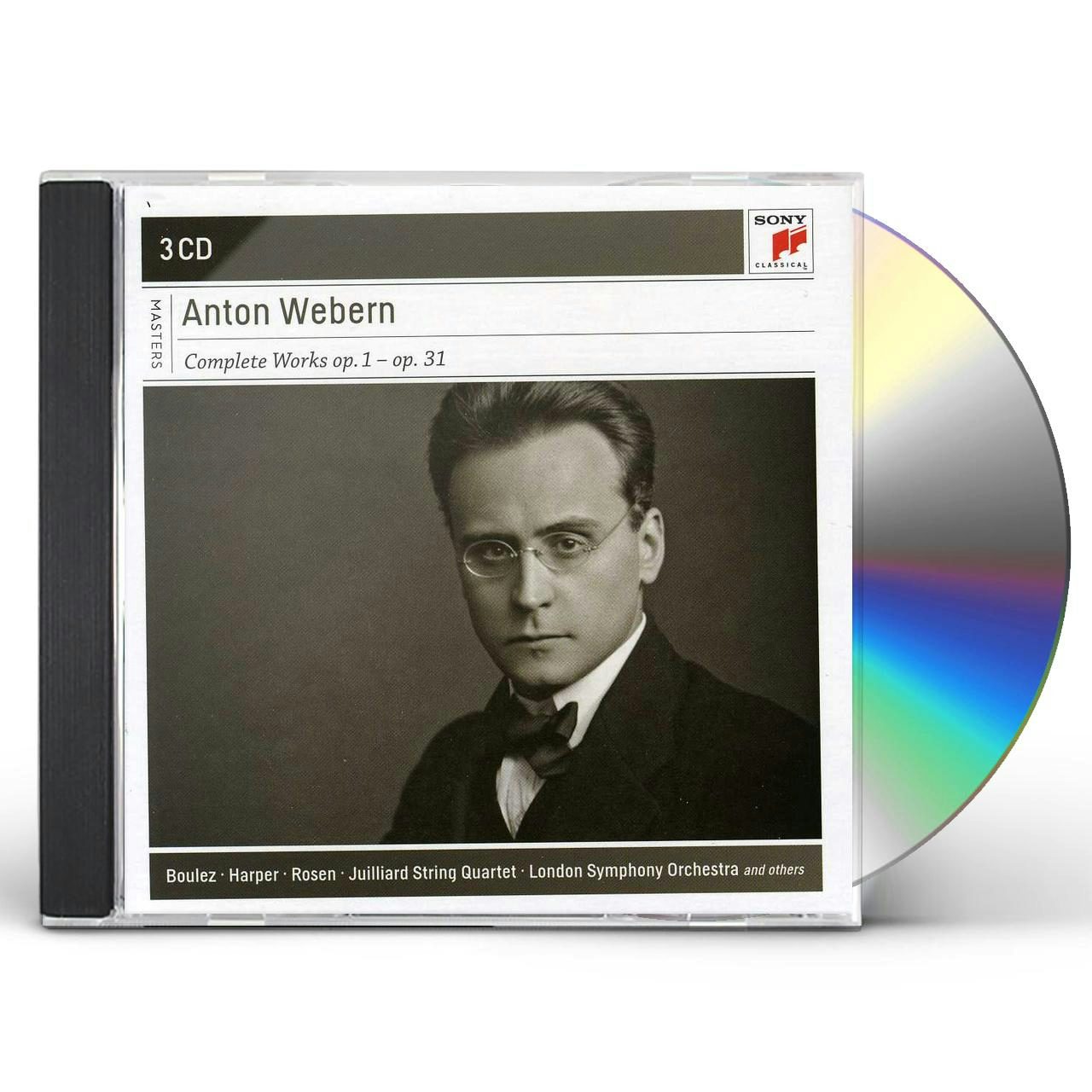 Pierre Boulez ANTON WEBERN: COMPLETE WORKS: OP. 1-OP CD