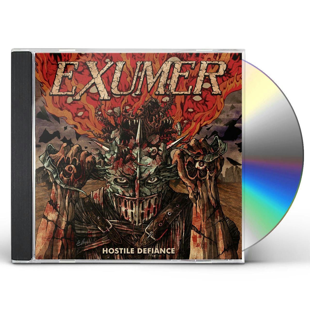 Exumer HOSTILE DEFIANCE CD