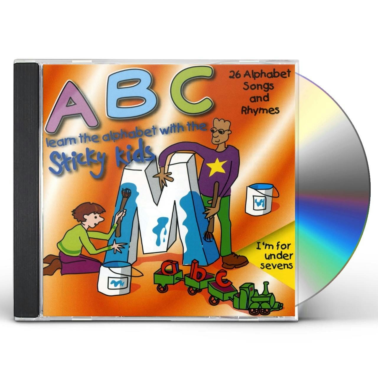 A-B-C-LEARN THE ALPHABET WITH THE STICKY KIDS CD
