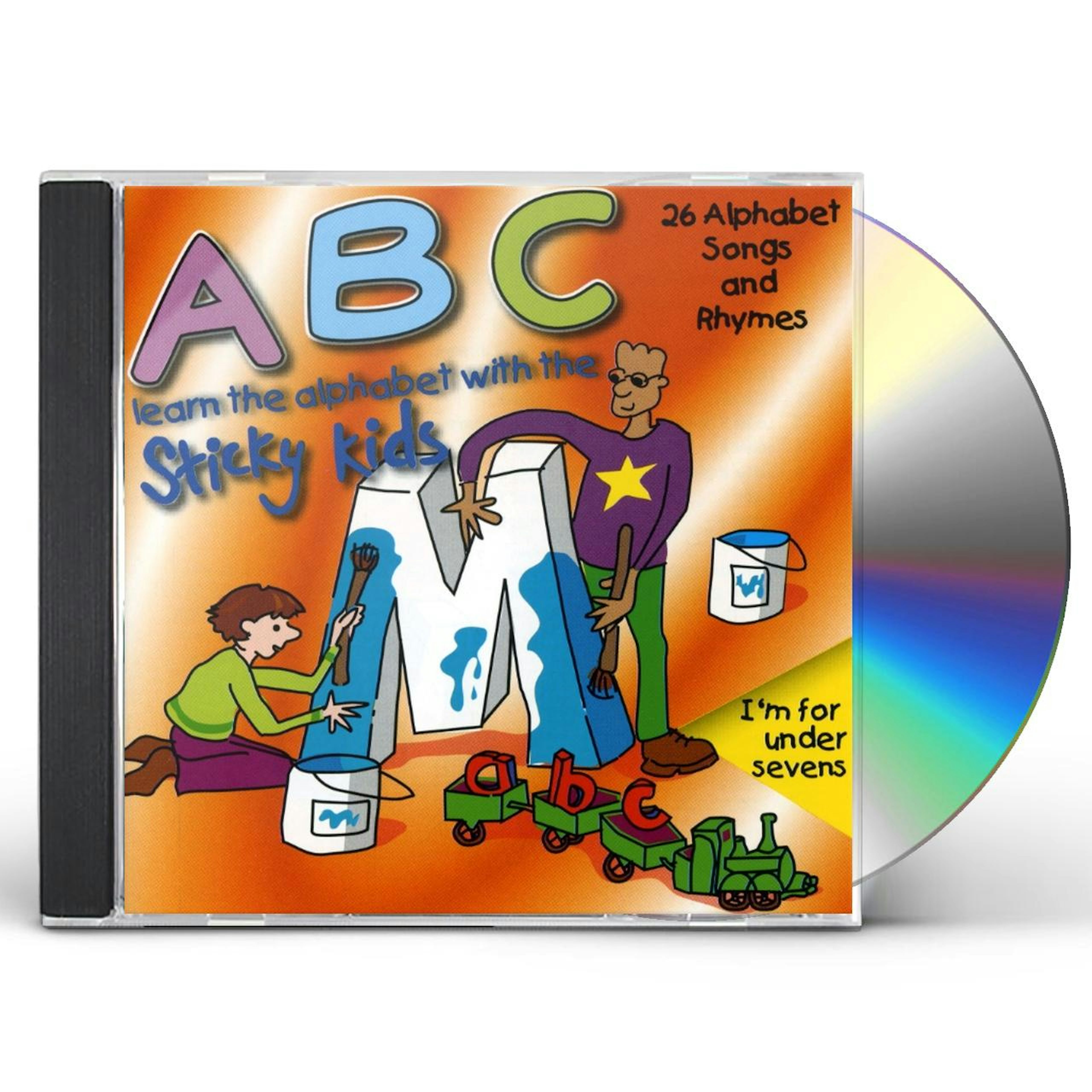 A-B-C-LEARN THE ALPHABET WITH THE STICKY KIDS CD