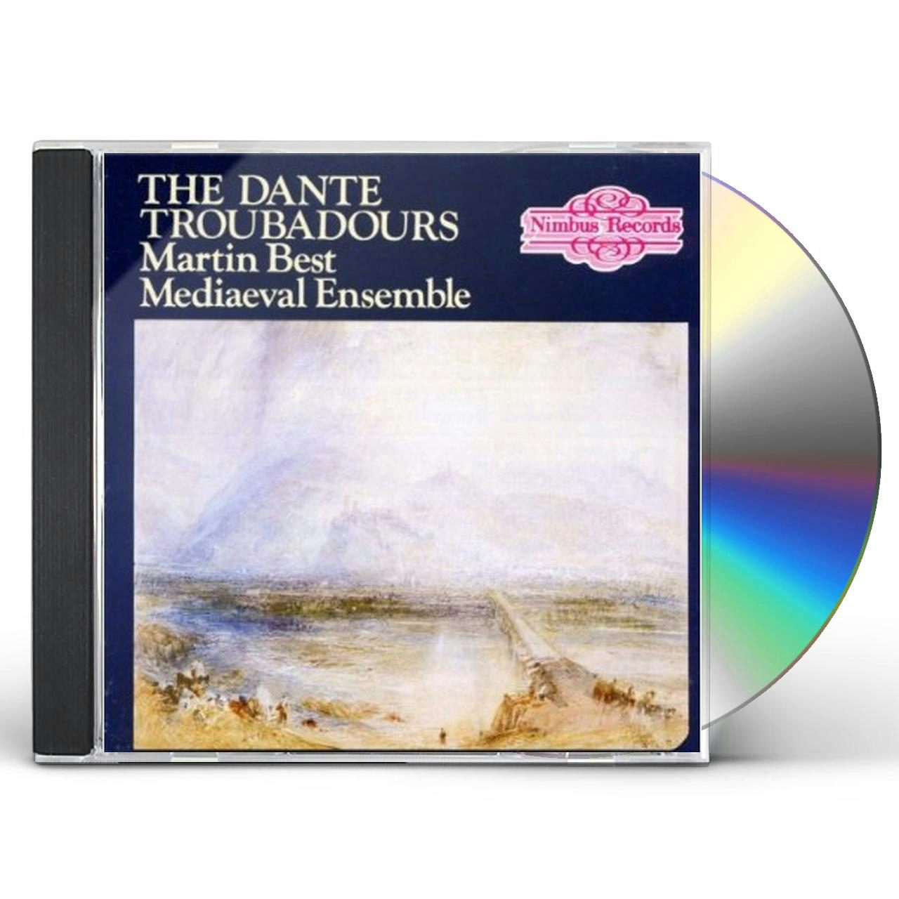 Martin Best Medieval Ensemble DANTE TROUBADOURS MEDIEVAL MUSIC CD