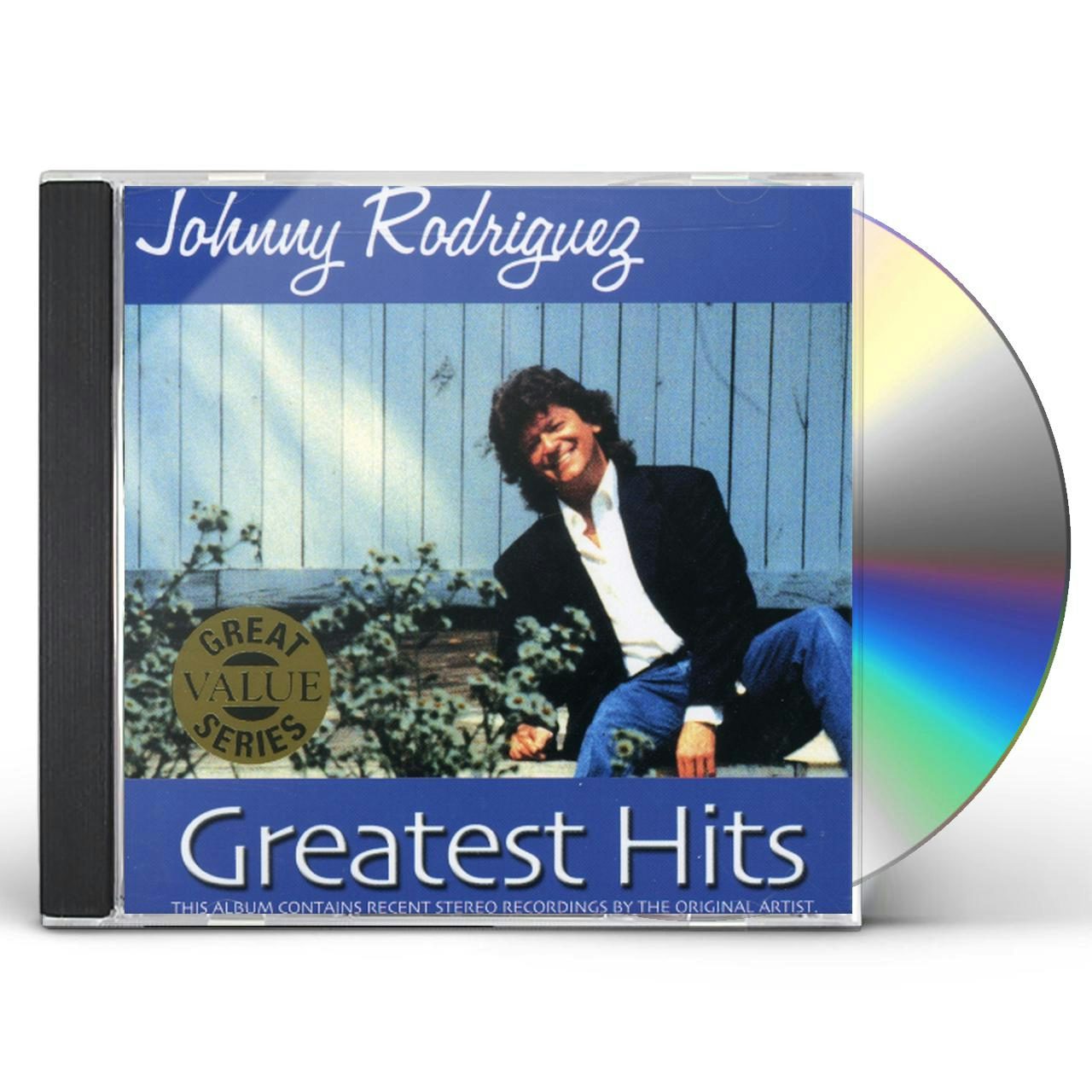 Johnny Rodriguez GREATEST HITS CD